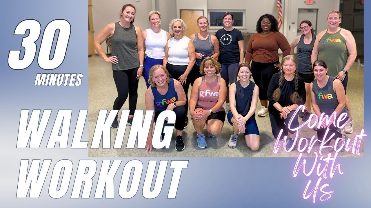Fun Walking Workout - LIVE GROUP CLASS! Schwenksville, PA! - YouTube