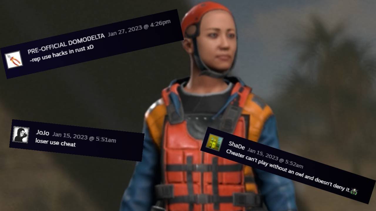 Rust clips that got me accused of cheating - YouTube