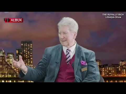 Kiannara T. Hazine at THE ROYALLY RICH Lifestyle Show by host Ian Pelham Turner on ALB UK TV | pt. 1