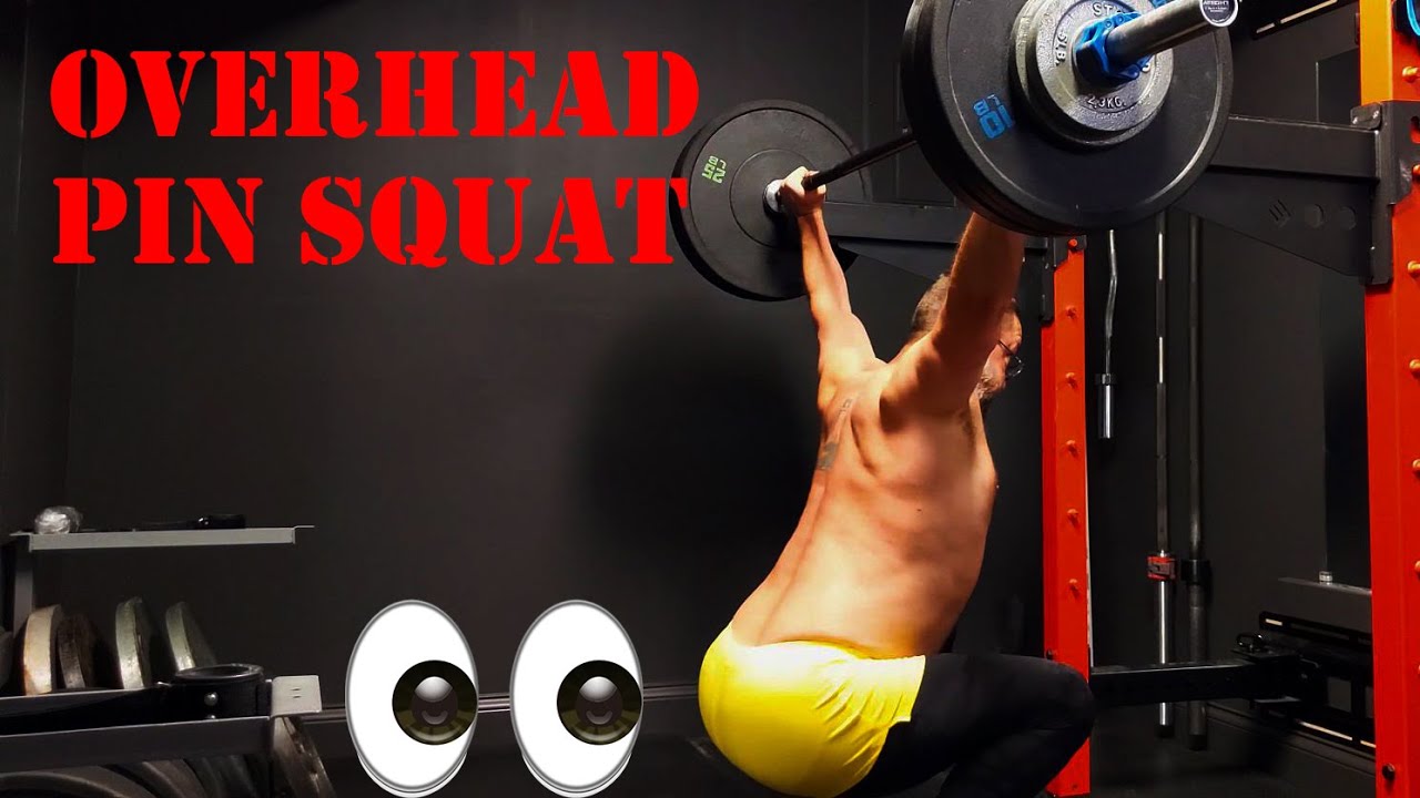 Overhead Pin Squat - YouTube