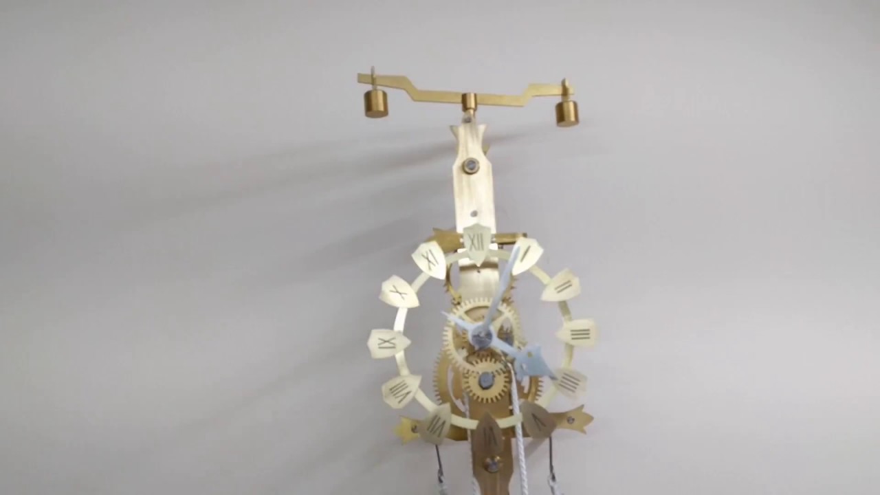 John Wilding Brass Alarm Clock update Mar-17 - YouTube