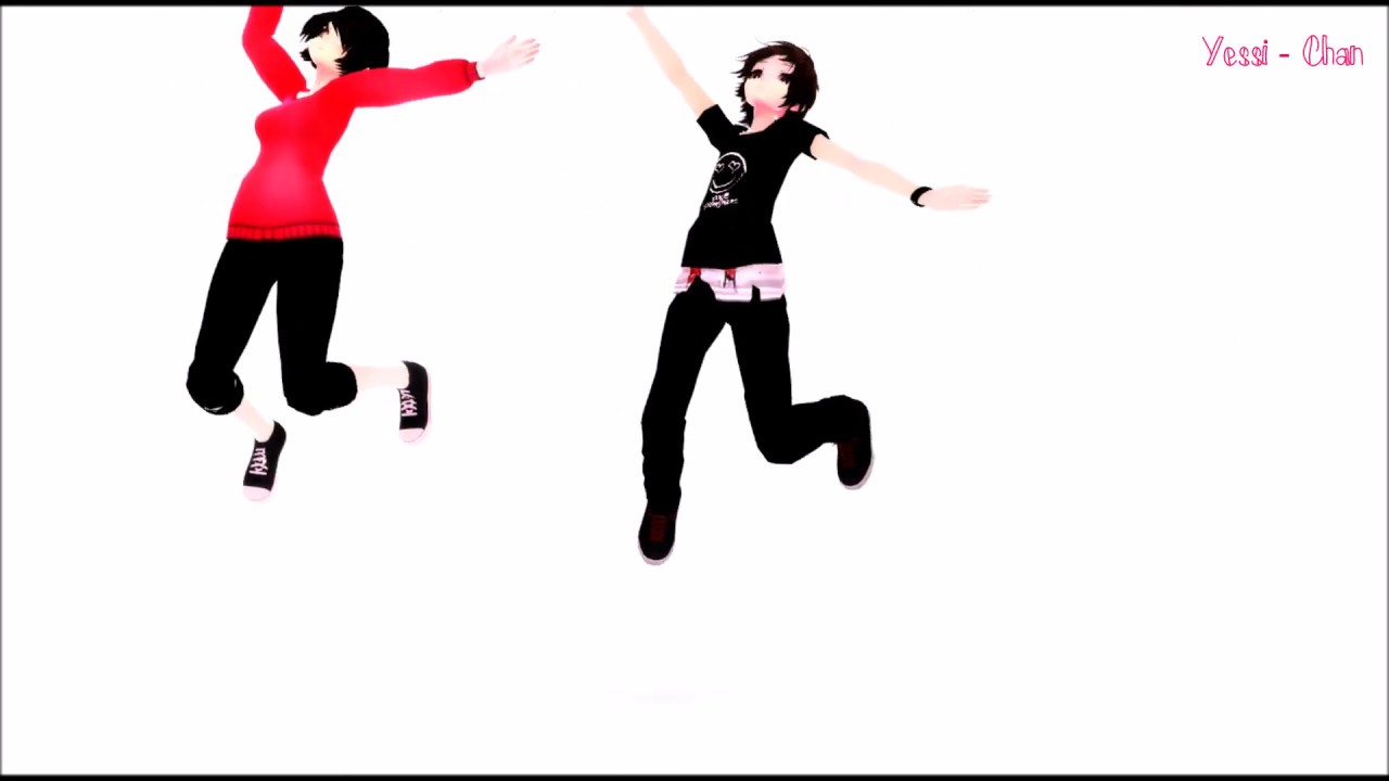 MMD 】 Yessi&Yosse - Jump【 Motion DL 】 - YouTube