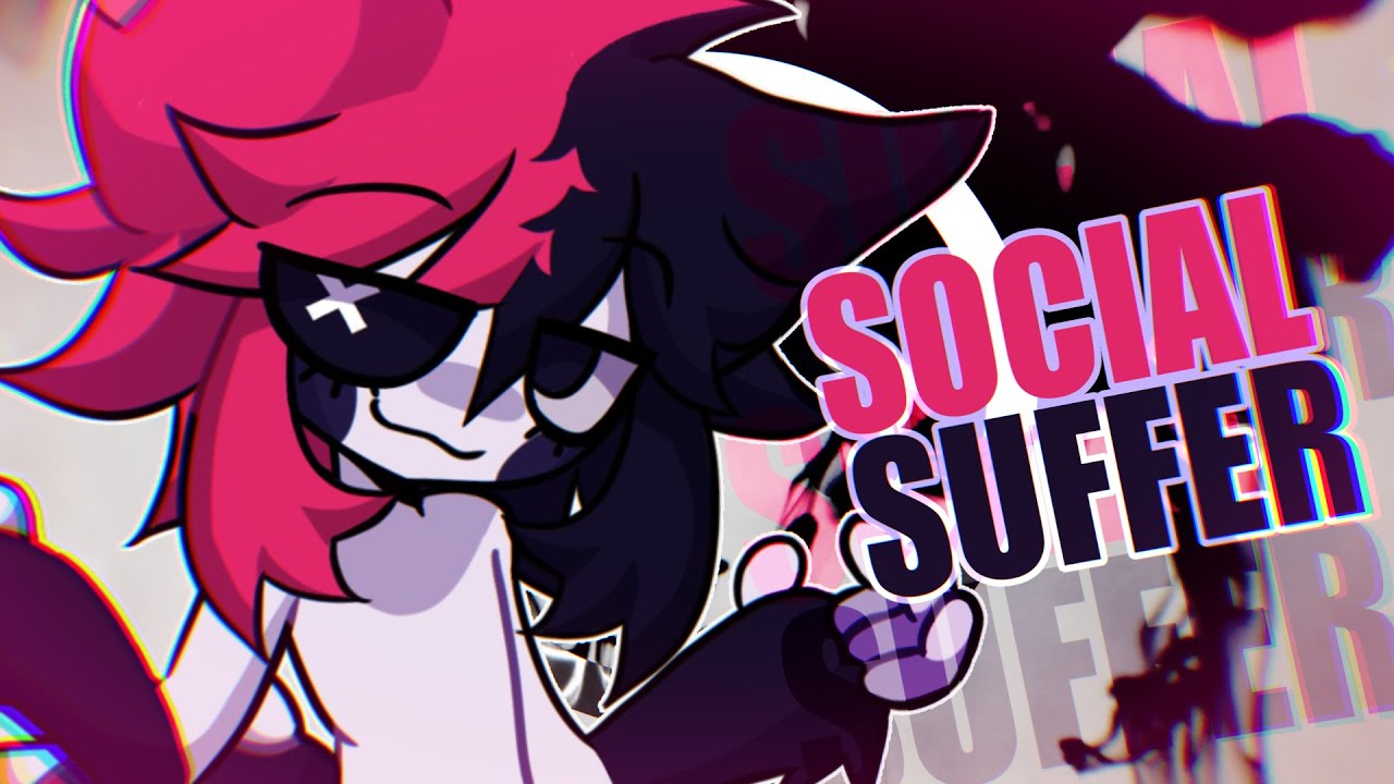 SOCIAL SUFFER || Gift for @sashley || Animation meme - YouTube