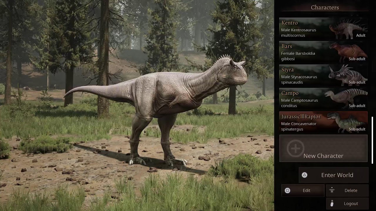 Pynco/Carno hunting grounds /Path of the Titans - PS5 Live - YouTube