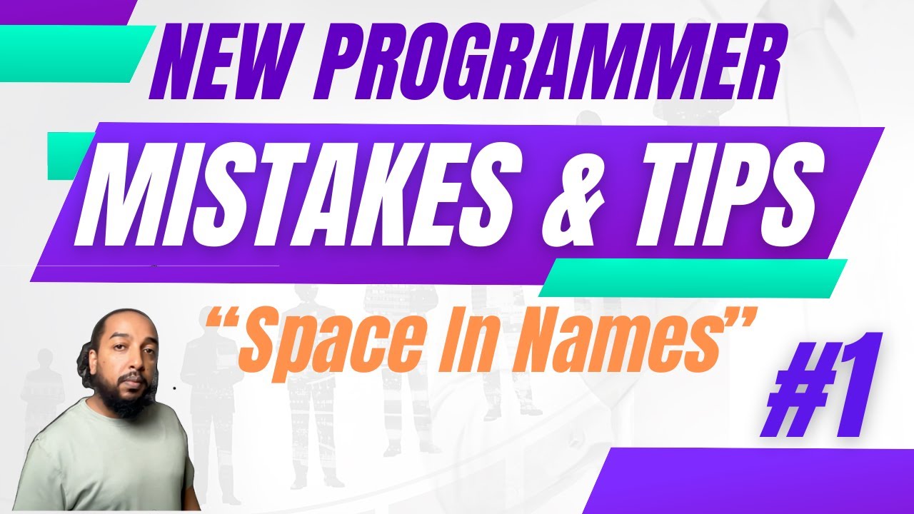 New Programmer Mistakes Tips 1 Having Space In File Or Folder New Programmer Mistakes Tips 1 Having Space In File Or Folder