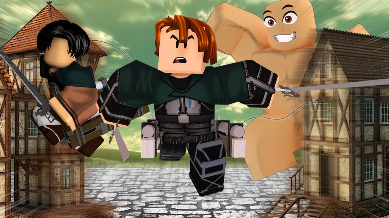 CAPTAIN LEVI Na Galawan sa Roblox Attack On Titan Game na ito - YouTube