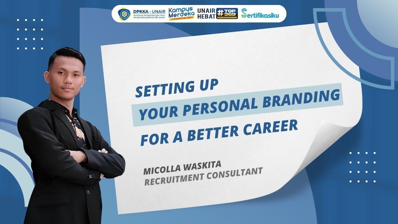 Setting up your personal branding for a better career - YouTube