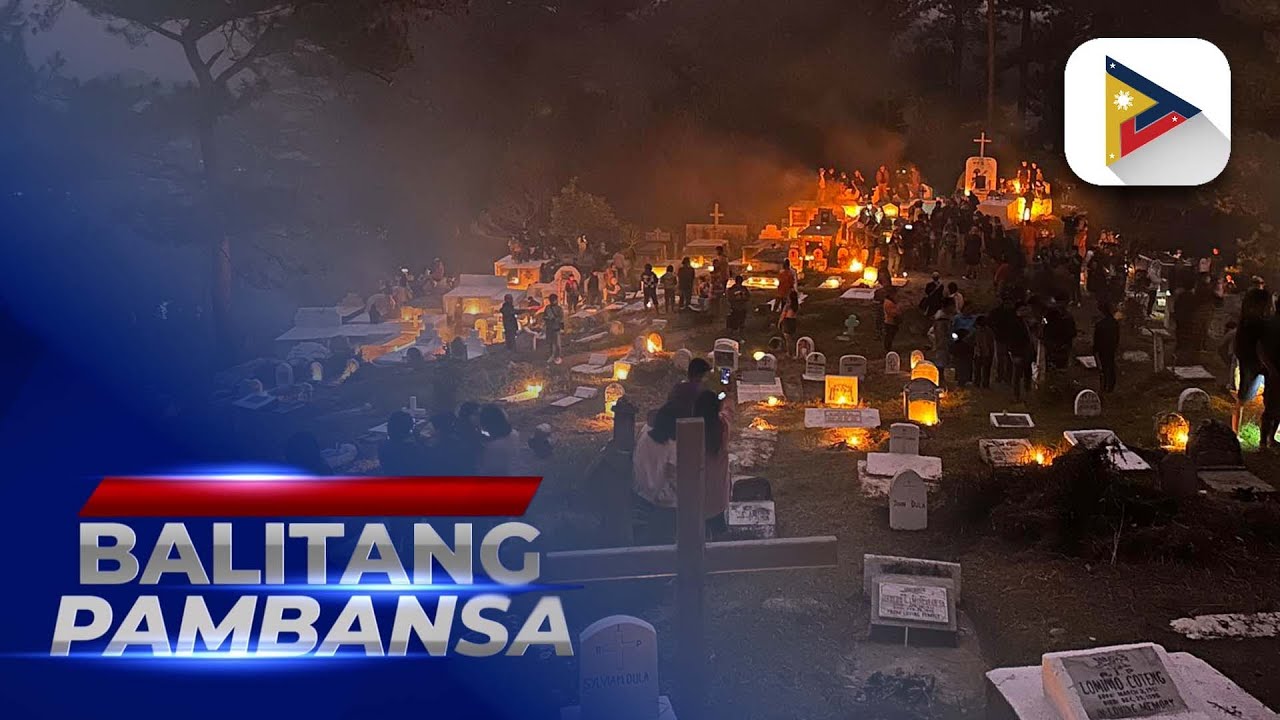‘Panag-aapoy’, isinasagawa sa isang sementeryo sa Sagada tuwing Nov. 1 ...