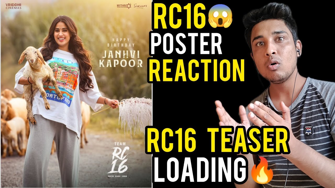 RC16 New Poster Reaction | RC16 Teaser Release Date | RC16 Update | RAM ...