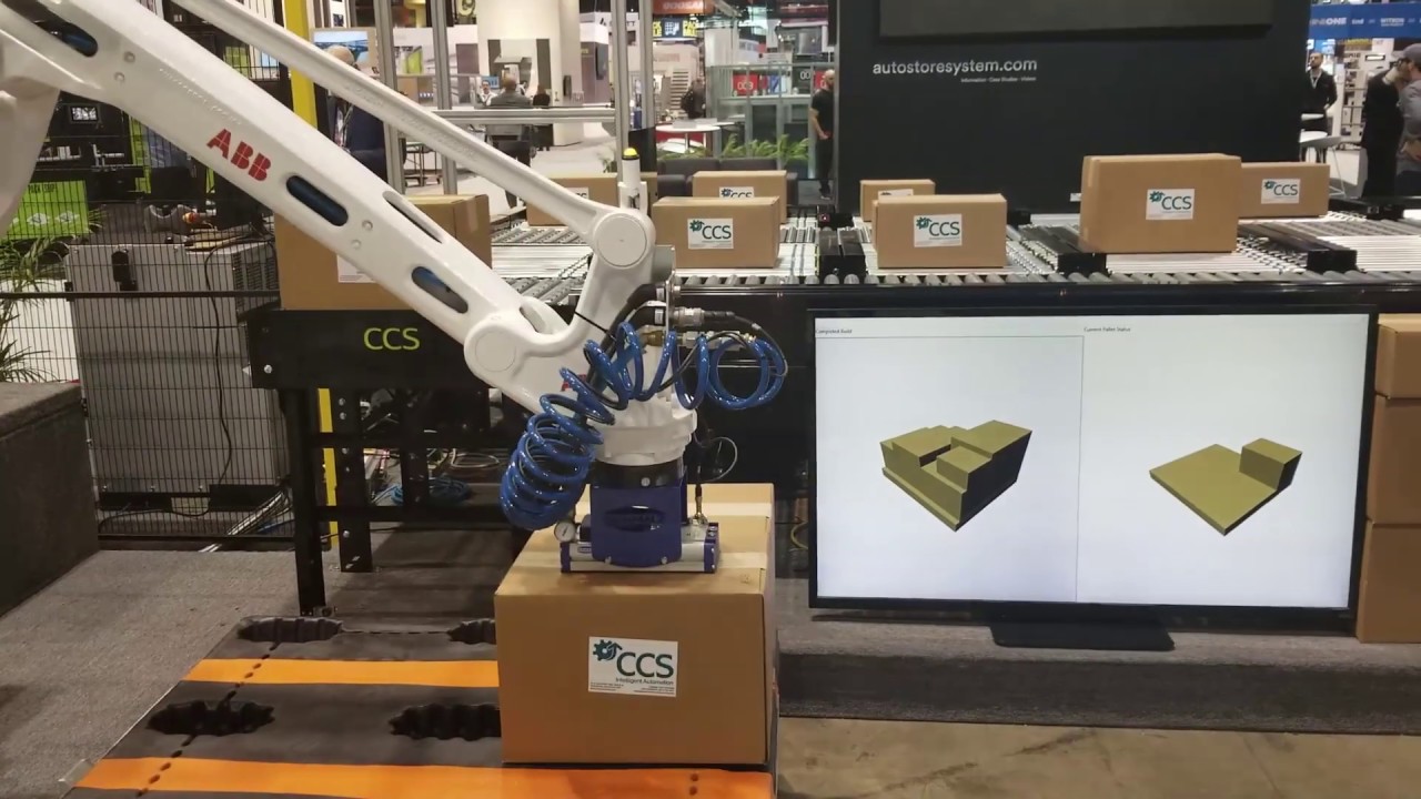 VPack™ - Robot Guidance for Mixed Case Palletizing - YouTube