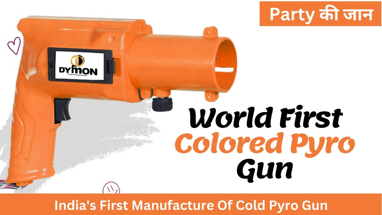 Cold Pyro Gun I Sparkler gun I Cold Fire I MADE IN INDIA I Holi Spicel ...