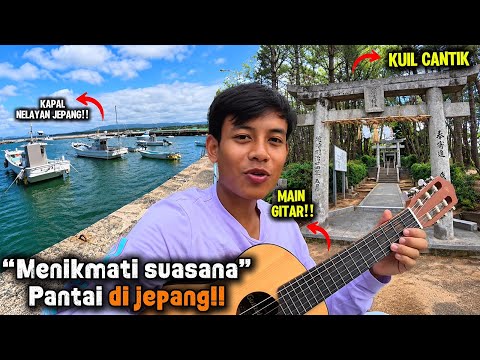 SUASANA PANTAI DI JEPANG BIKIN NGGAK MAU PULANG!!