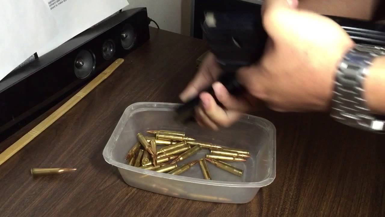 Fastest Way To Unload An AR Magazine - YouTube