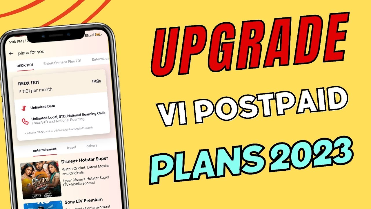 How To Upgrade Vi Postpaid Plan | Vi Postpaid Plan kaise Upgrade Karen ...