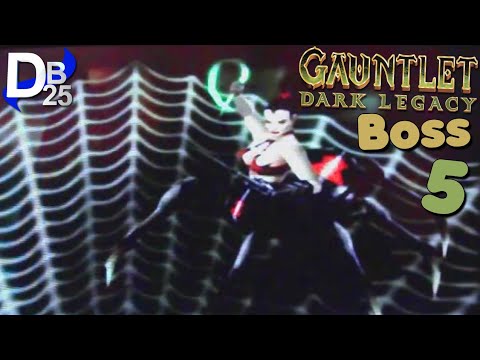 Spider Queen Boss - Gauntlet Dark Legacy Boss Run - YouTube
