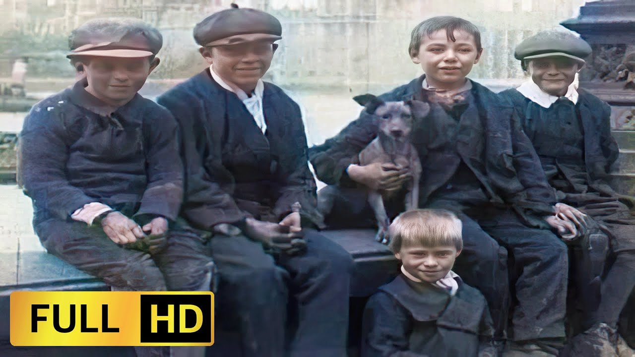 London, England 1920 (HD 60FPS) (Remastered, Colourised & Upscaled ...