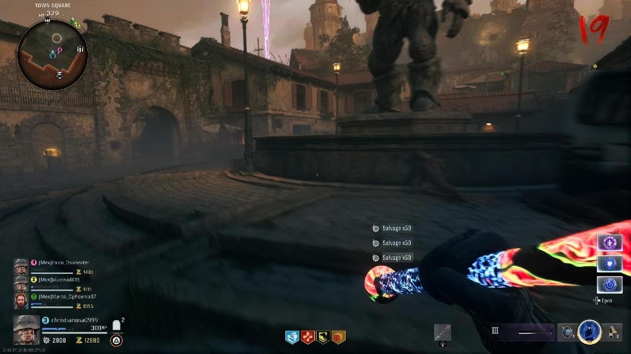 BO6 ZOMBIES BASEBALL BAT CITADELLE DES MORTS FULLY PACK A PUNCH # ...