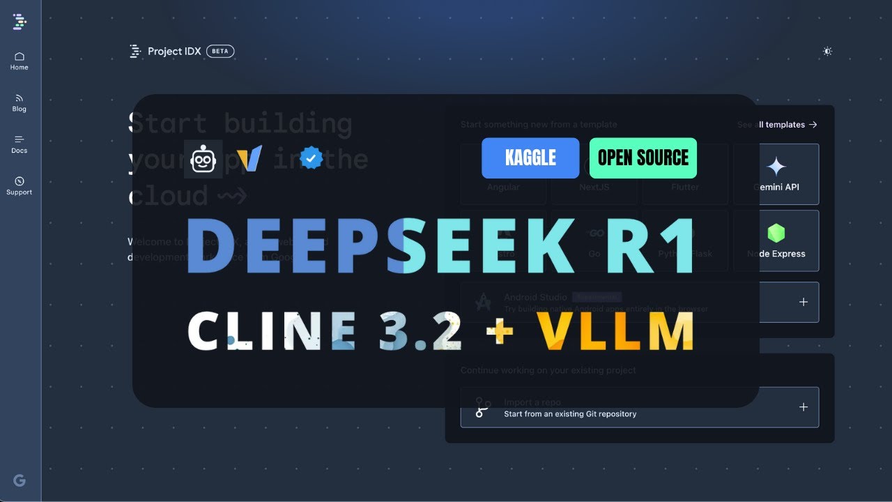 Deepseek R1 Vllm Cline 32 Run Open Stack Ai Coder On Multi Gpus With Distributed