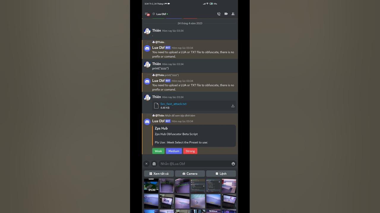 Obfuscator Bot Obfuscator Code Lua discord.gg/zpshub|zeroTNgaming - YouTube