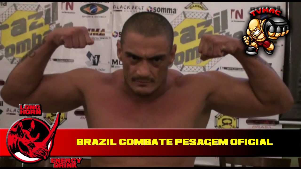 BRAZIL COMBATE PESAGEM OFICIAL TVMAC - YouTube
