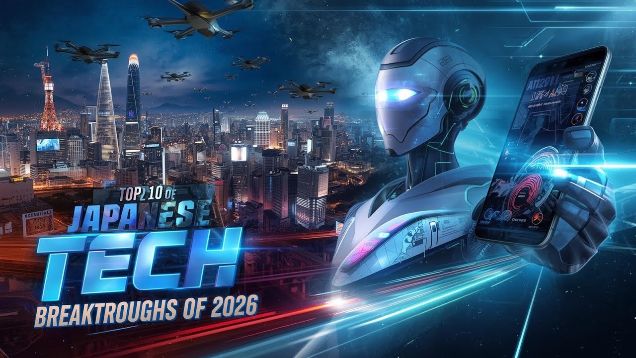 Top 10 Japanese Tech Breakthroughs of 2026 - YouTube