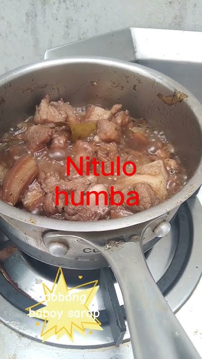 ng luto humba wla sa mood #cooking - YouTube