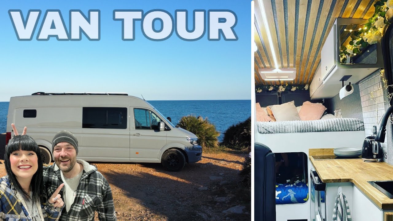 VW Crafter for 5 Camper Van Tour - YouTube