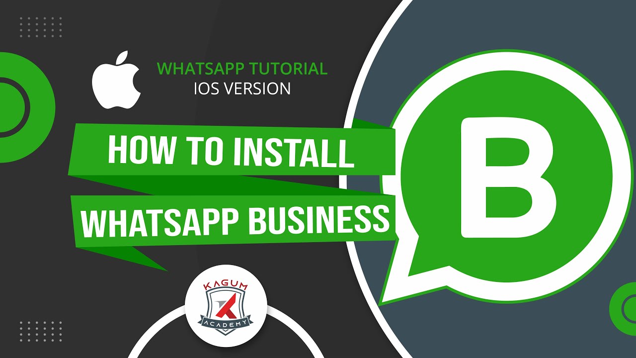 How to Install WhatsApp Business (iPhone) | WhatsApp Business Tutorial ...