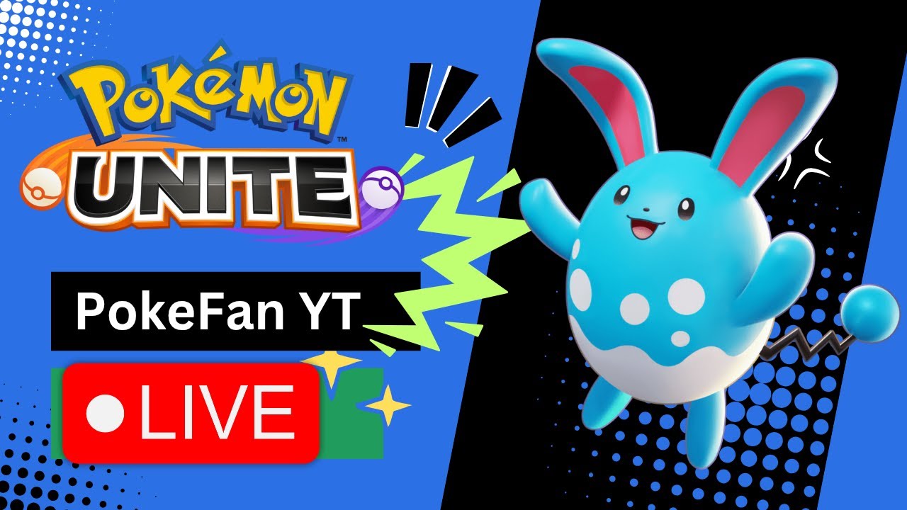 Pokémon UNITE LIVE Stream | Epic Saturday | PokeFan YT - YouTube