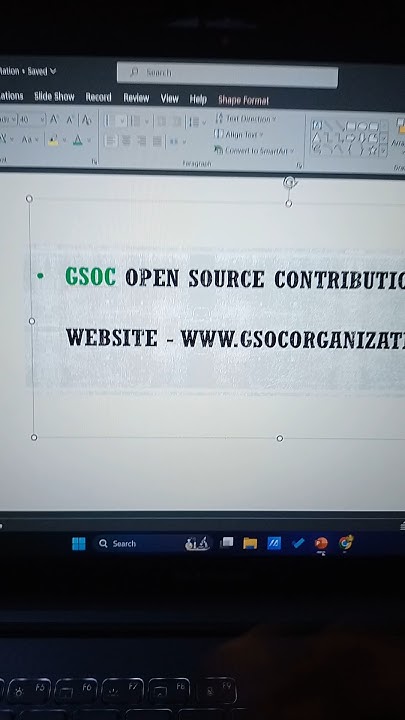 46 - how to prepare for GSOC 2025 | preparation for placement - YouTube