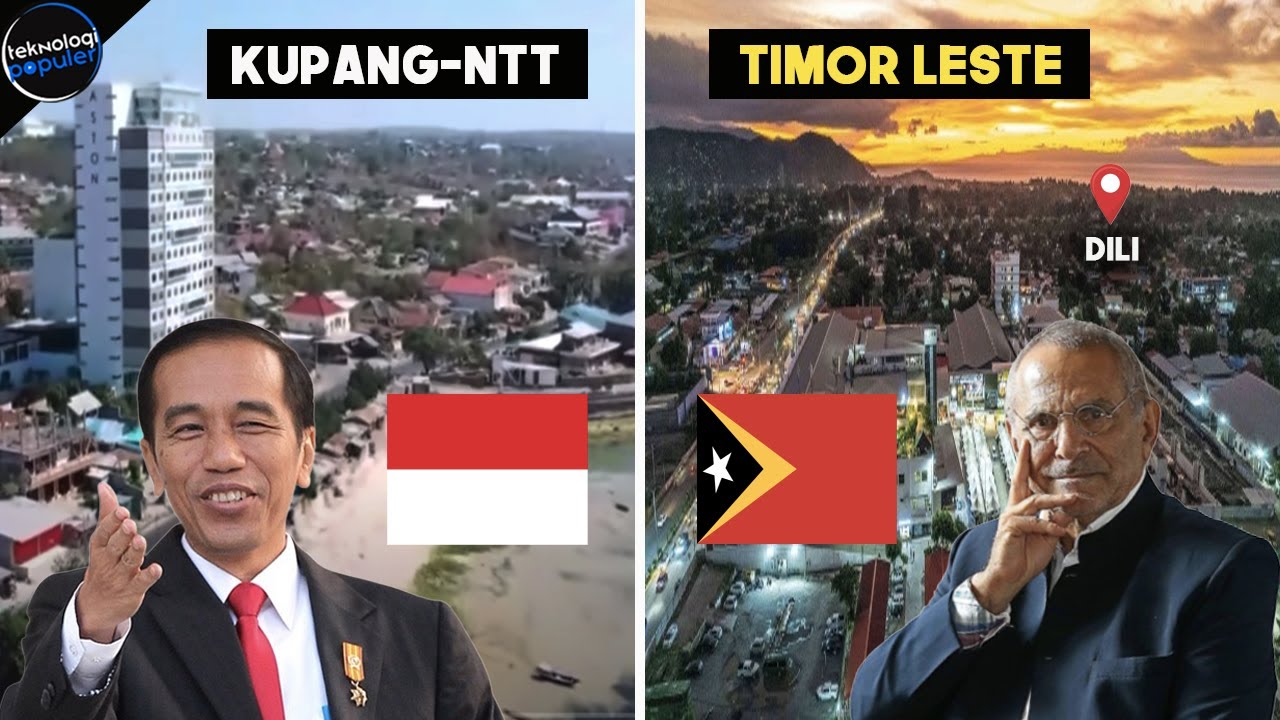 TIMOR LESTE KAGET LIHAT KOTA KUPANG! Begini Perbandingan Kota Kupang NTT vs Dili Timor Leste ...