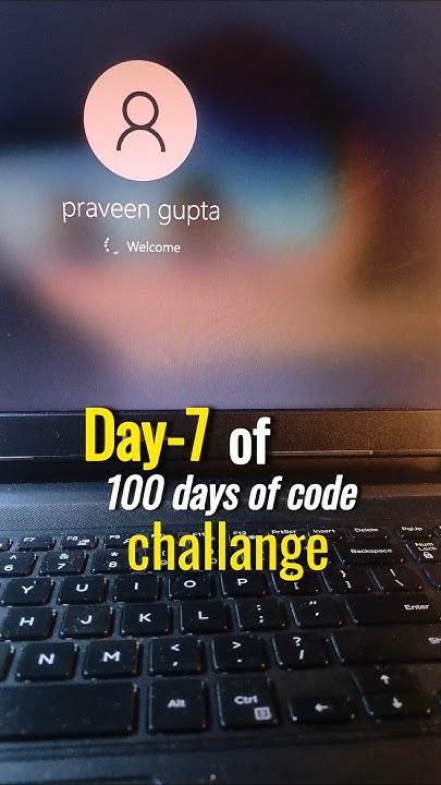 Day-7/100 days of code challenge #coding #shorts #100daysofcode - YouTube