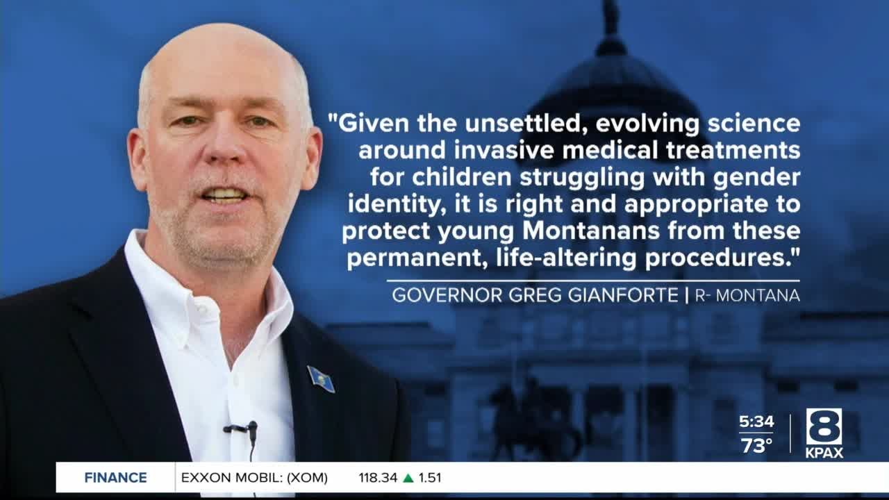 Gov. Gianforte signs bill banning gender-affirming care for minors in ...