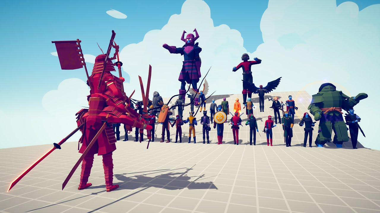 THE EMPEROR vs MARVEL Team - Totally Accurate Battle Simulator TABS ...