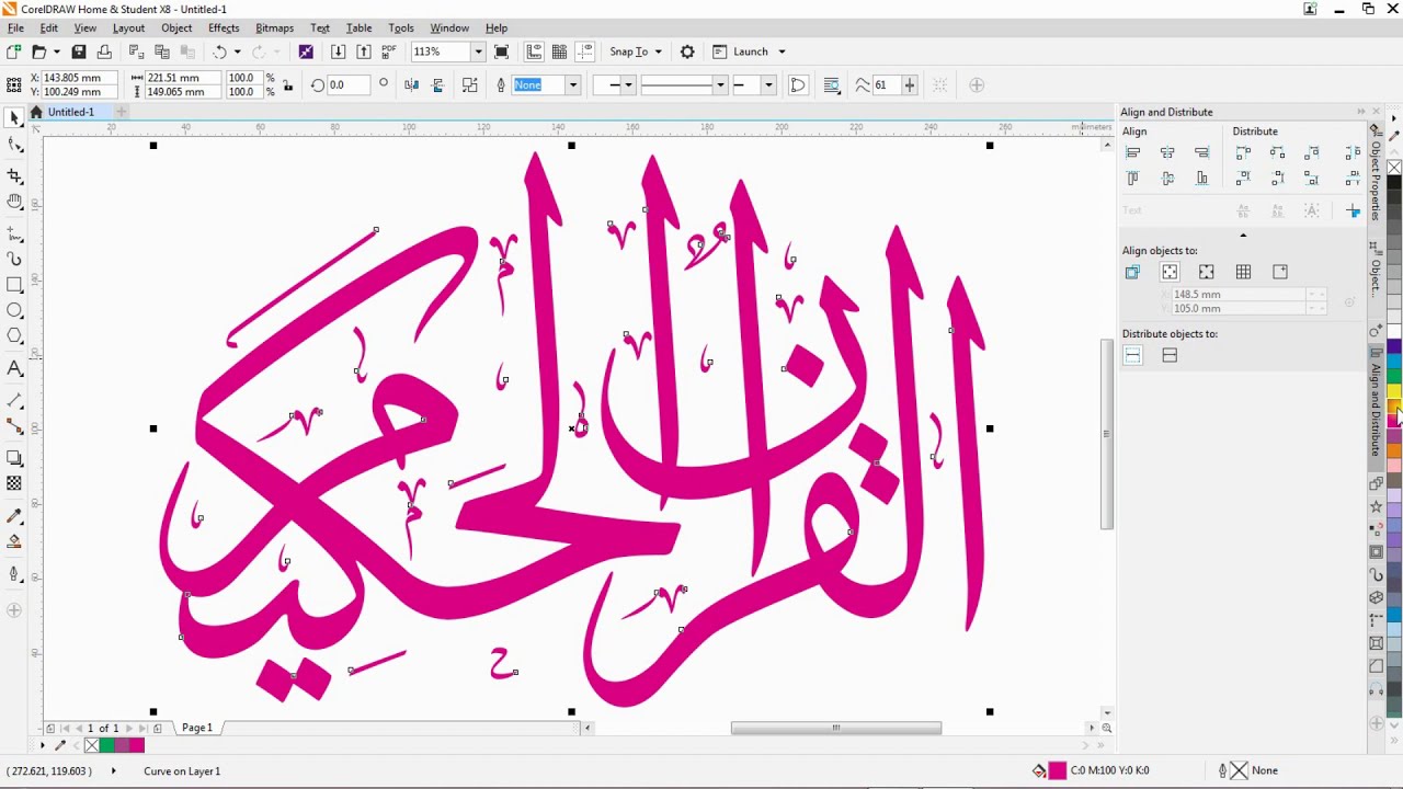 How to Import Kelk 2010 PDF File in CorelDRAW | kelk 2010 calligraphy ...