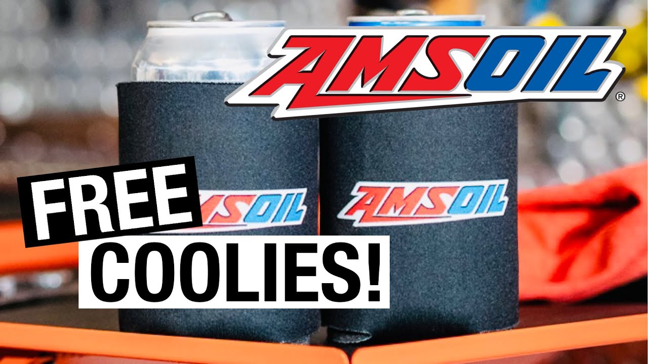 AMSOIL Promo Code: FREE Can Coolies! - YouTube