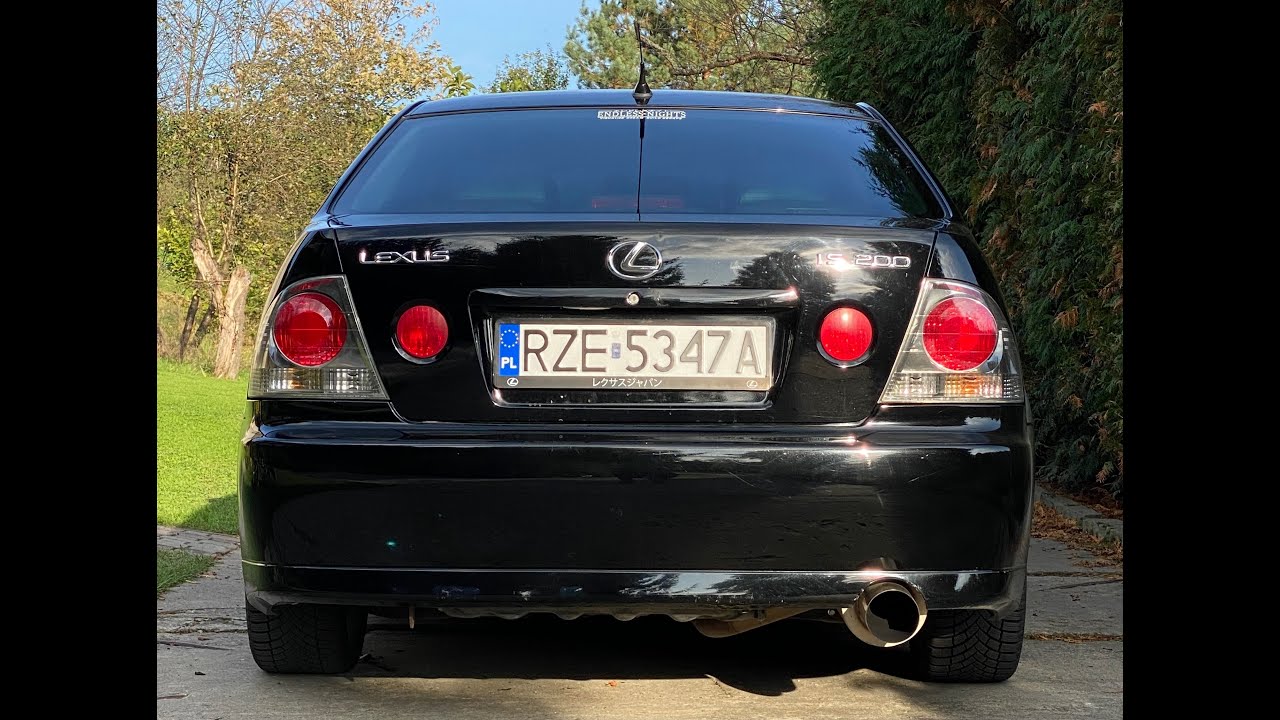 Lexus is 200 turbo cold start - YouTube