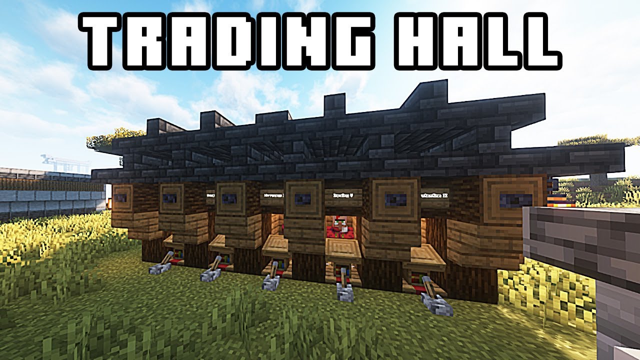 Tutorial Bikin Trading Hall di #Minecraft Java - YouTube