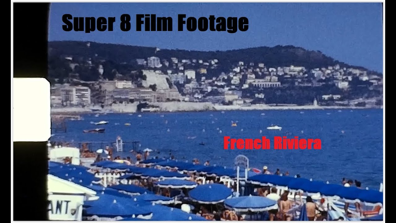 French Riviera 1972 - Super 8 Film Footage - Kodachrome - Beau Rivage ...