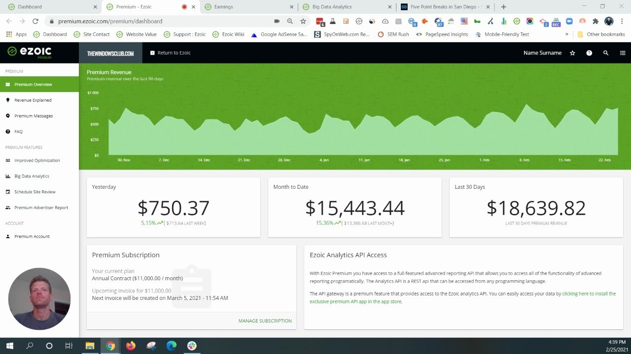 An Easy Way to Increase your Ezoic Earnings: Ezoic Premium - YouTube