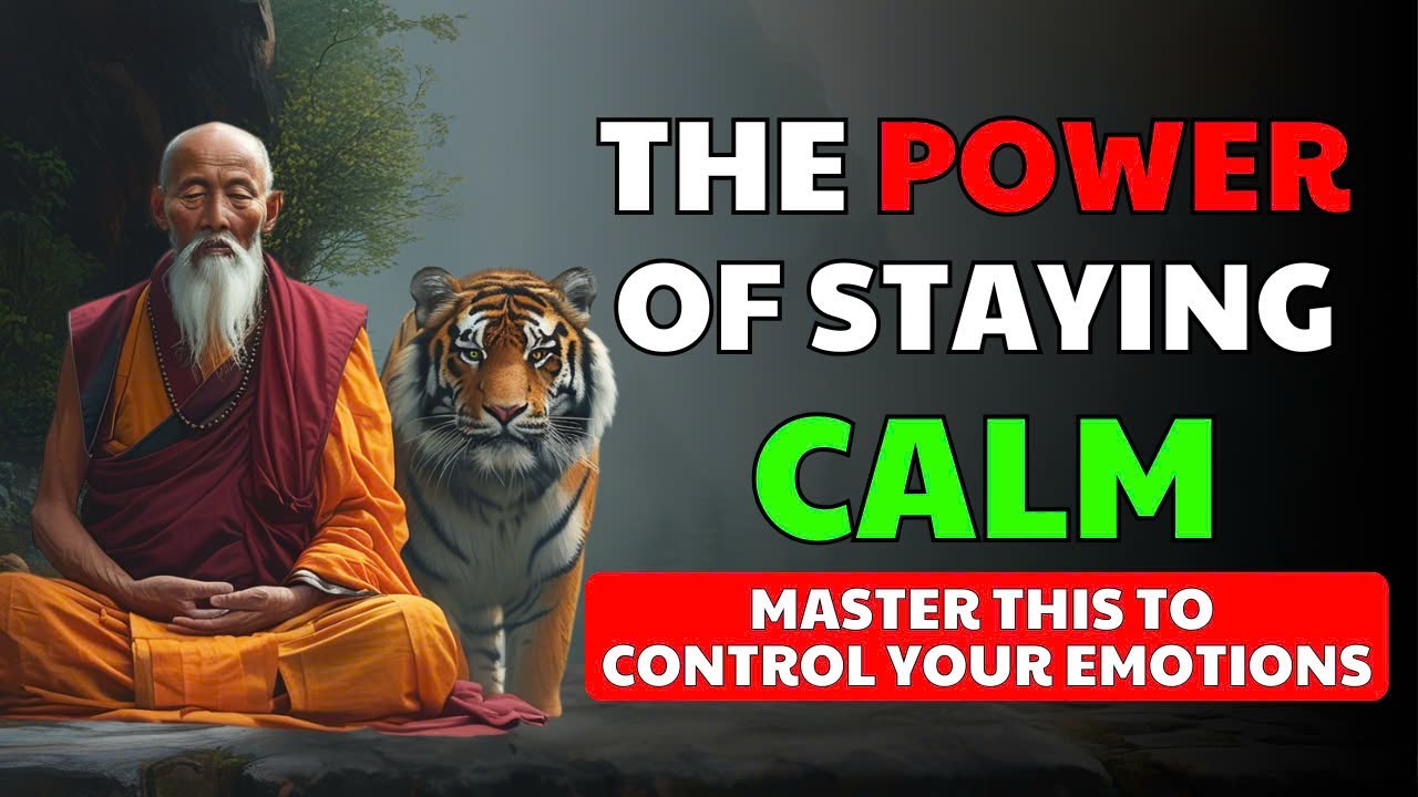 The Power Of Staying Calm - How to Control Your Emotions | Buddha ...