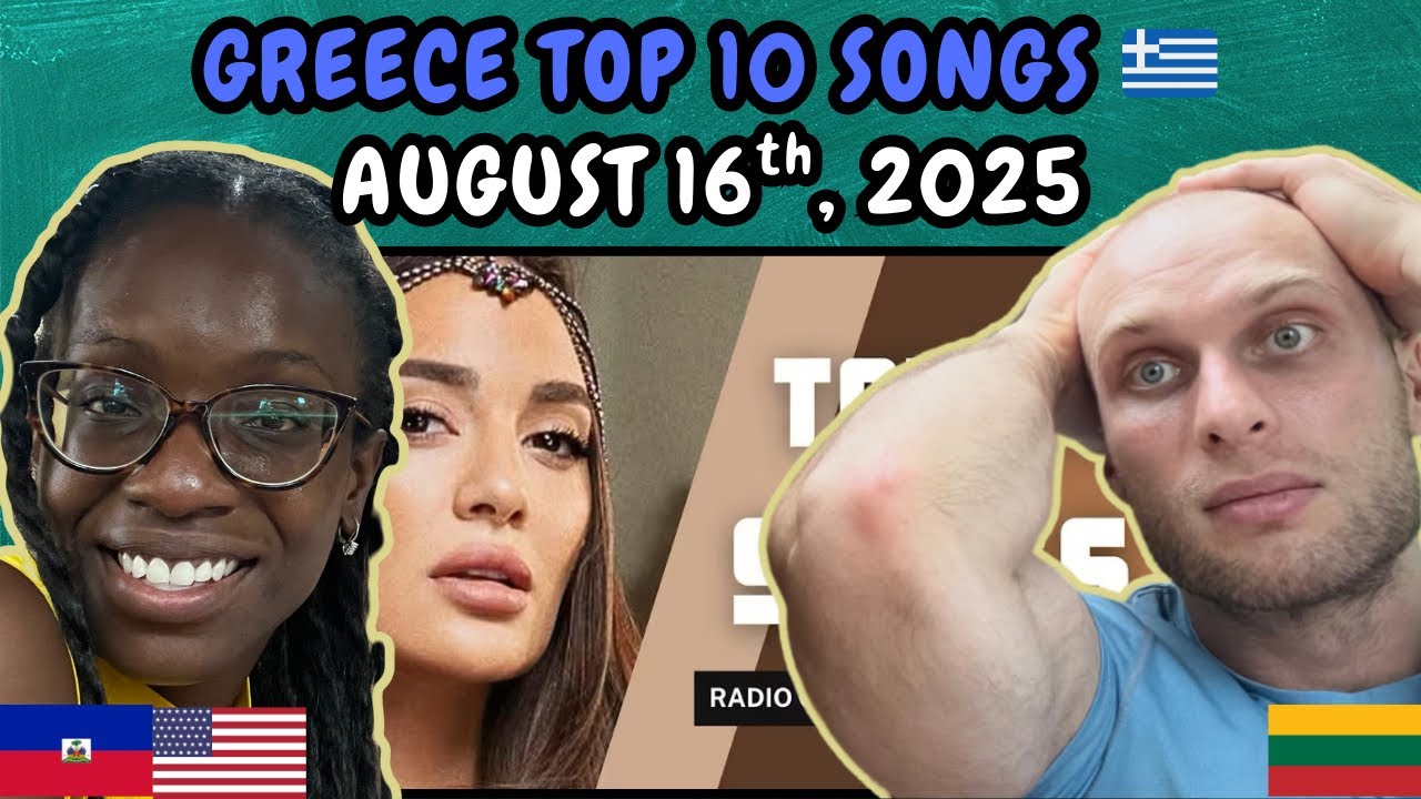 REACTION TO Greece TOP 10 Songs Streaming & Radio (Week of August 16th ...