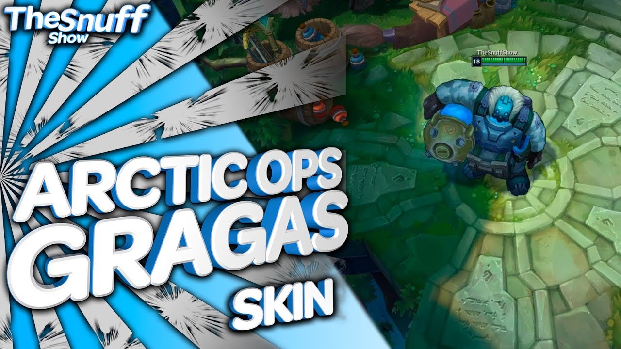 Арктический Грагас Обзор скина - Arctic Ops Gragas Skin - League Of ...