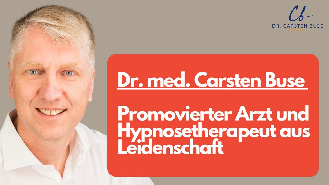Dr. med. Carsten Buse - Promovierter Arzt und Hypnosetherapeut aus ...