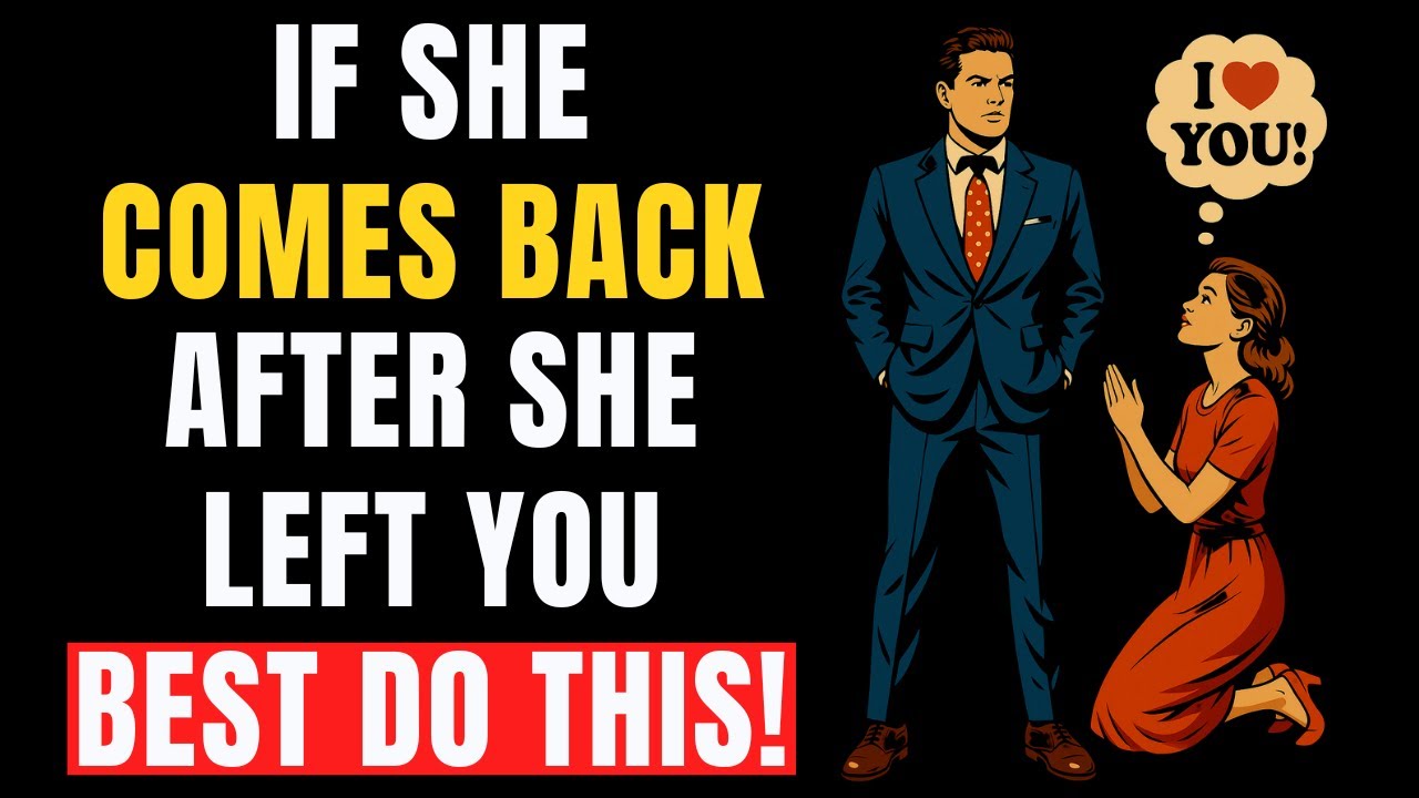 Here's What To Do If A Woman Comes Back After She Left You | Stoicism ...