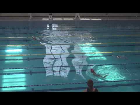 Kızlar, 50m Kurbağalama Yüzme Yarışı / 8 yaş / Seri 1 of 5