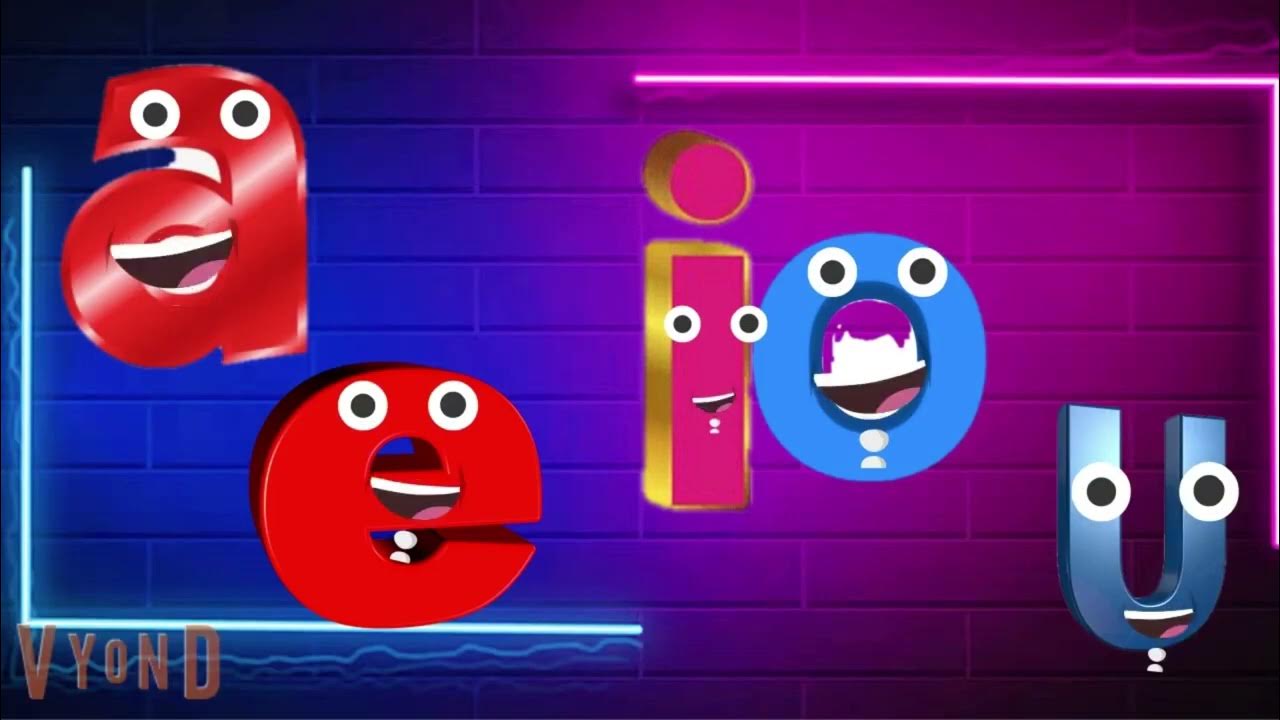 Vowels a e i o u , The Short Vowel Song | Phonics- English alphabet - YouTube