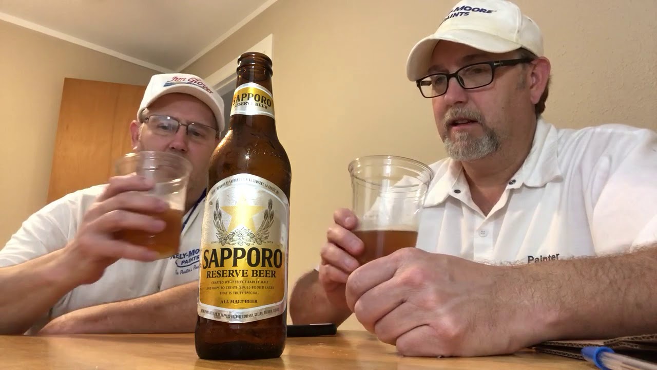 Sapporo Reserve Beer All Malt Beer 5.2 % abv # The Beer Review Guy ...