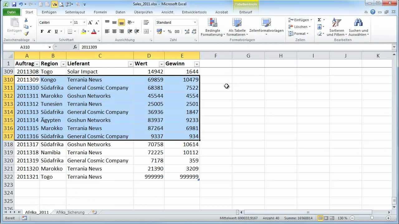 Excel - Doppelte Werte - Duplikate - YouTube