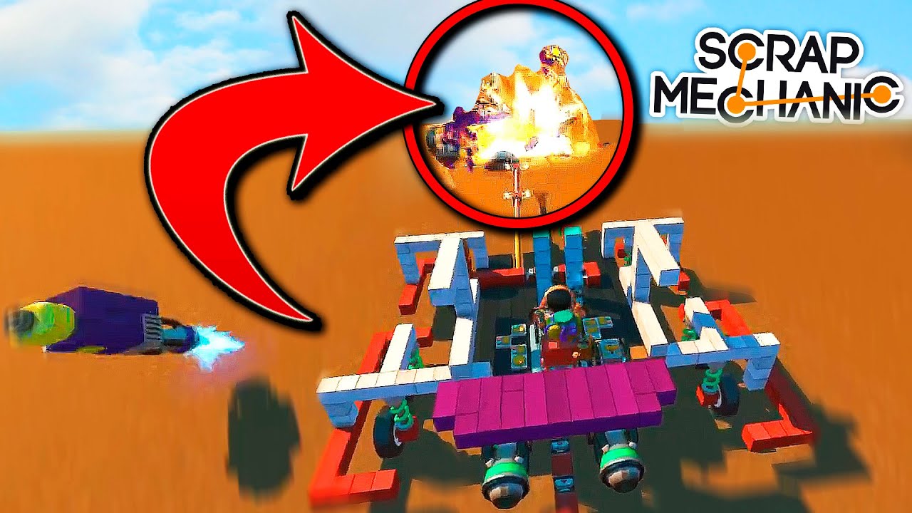 TORNEO DE ROBOTS *EPICO*😈🔥 - SCRAP MECHANIC - Nexxuz - YouTube